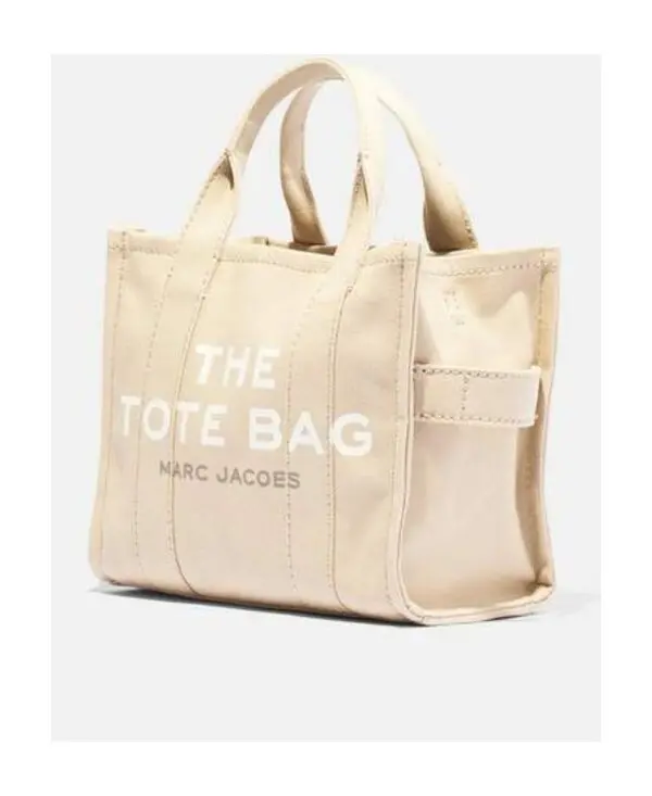Marc Jacobs Logo Printed Tote Bag - Nude