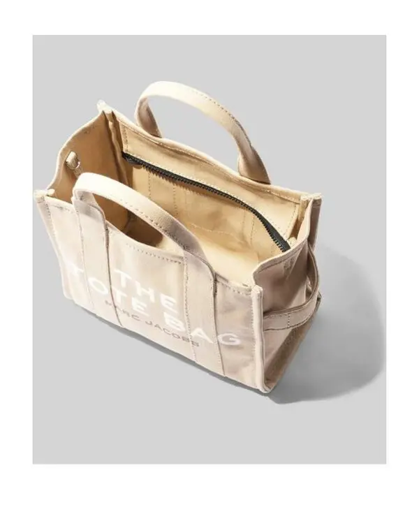 Marc Jacobs Logo Printed Tote Bag - Nude