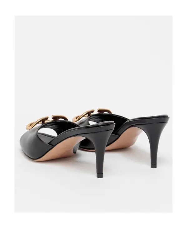 Valentino Garavani Logo-plaque High Heel Sandals
