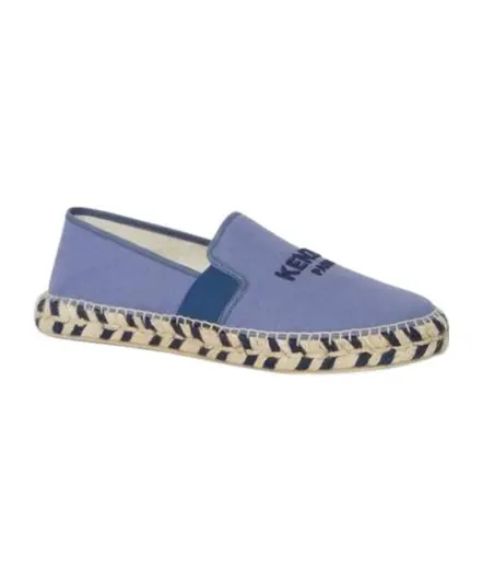 Kenzo Logo Embroidered Espadrilles - Lavender