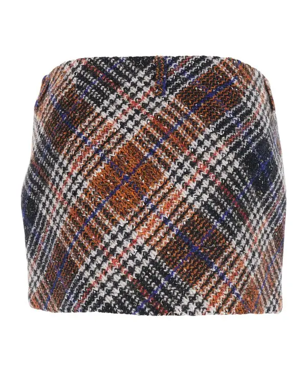 Missoni Zigzag Motif Tweed Mini Skirt - Multicolor