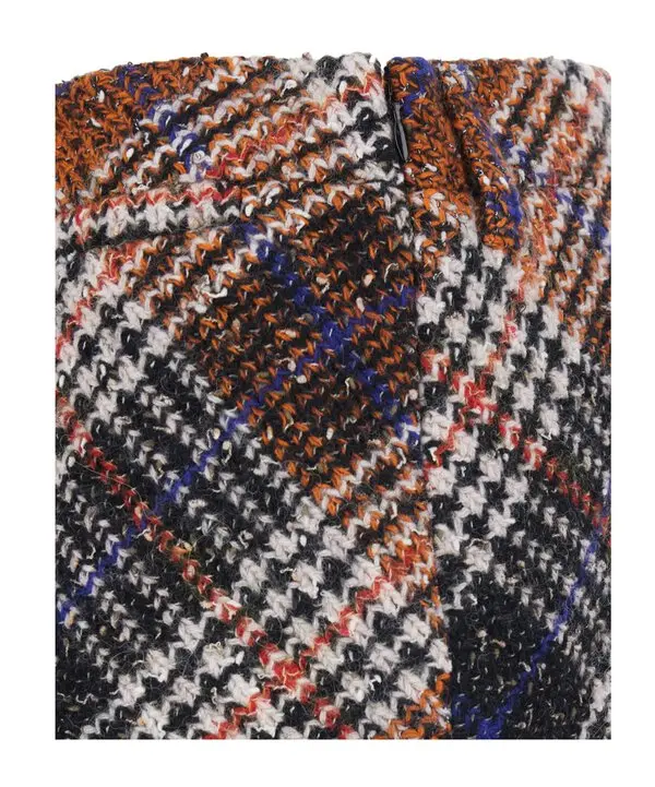 Missoni Zigzag Motif Tweed Mini Skirt - Multicolor