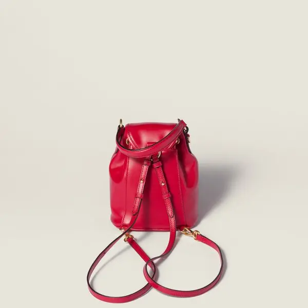 Miu Miu Leather Mini Backpack