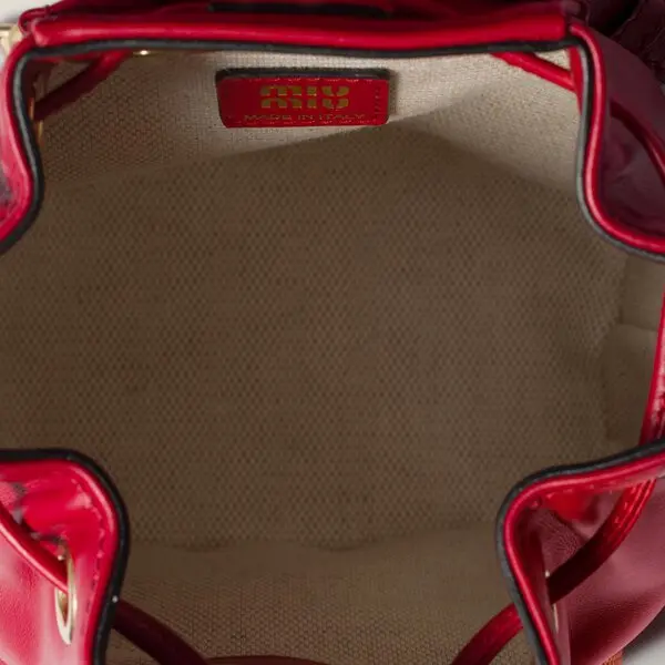 Miu Miu Leather Mini Backpack