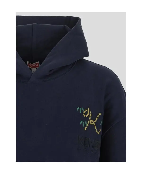 Kenzo Oversized Tiger Crest Hoodie
