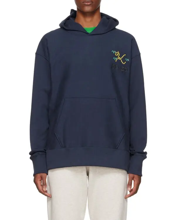Kenzo Oversized Tiger Crest Hoodie