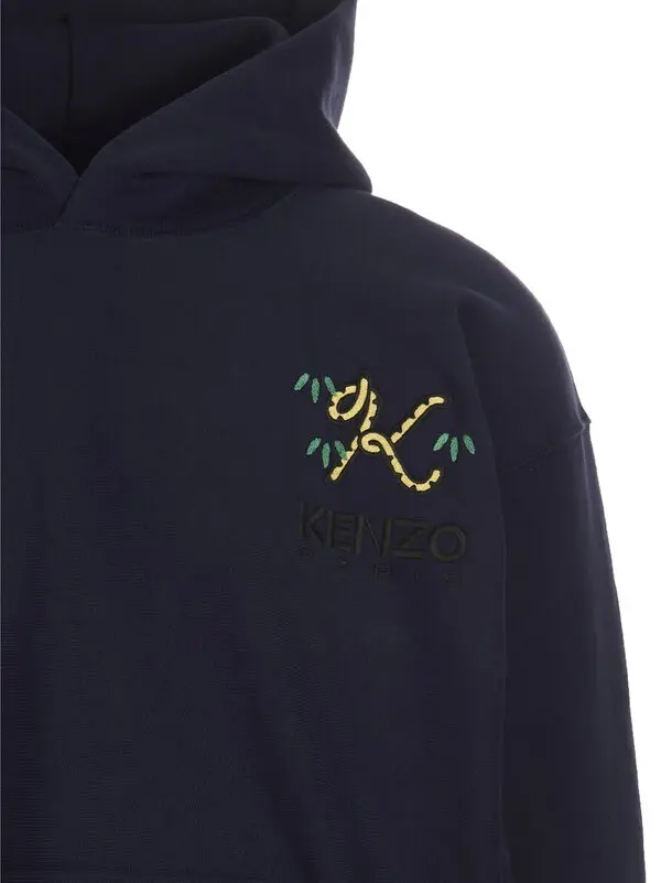 Kenzo Oversized Tiger Crest Hoodie