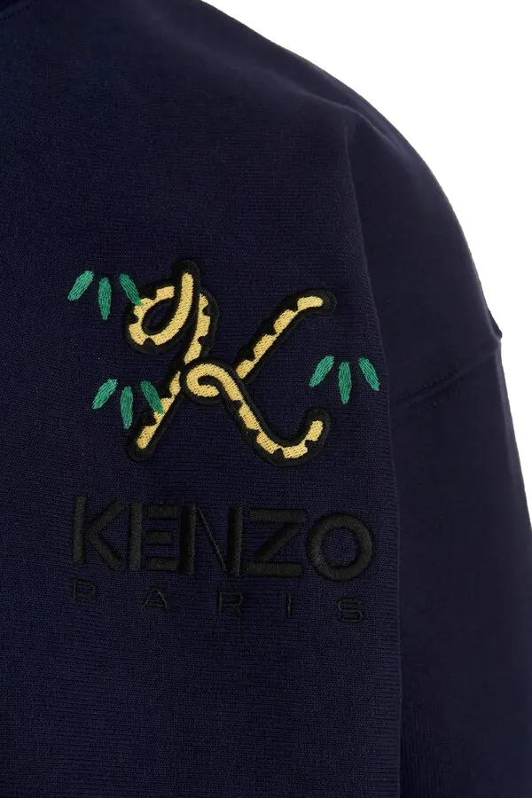 Kenzo Oversized Tiger Crest Hoodie