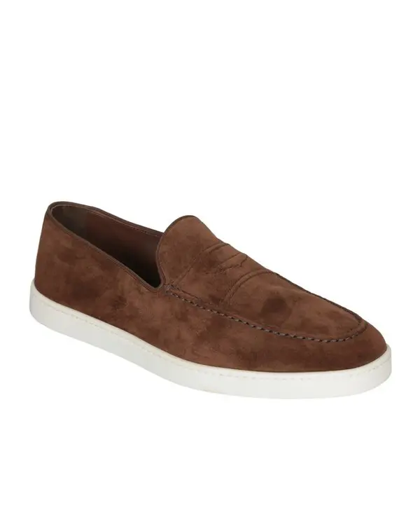 Church's Round Toe Slip-on Loafers - Brown
