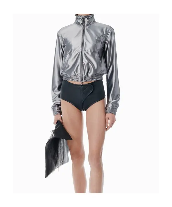 Alexander Wang Satin Track Jacket