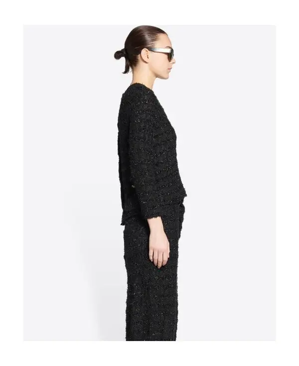 Balenciaga Back-to-front Twill Knit Top