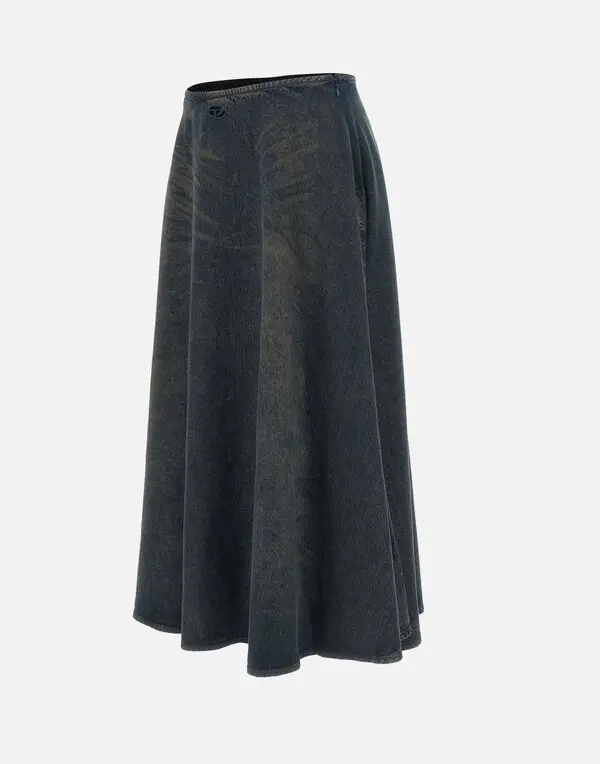 DIESEL® De-annie-s Midi Skirt - Black