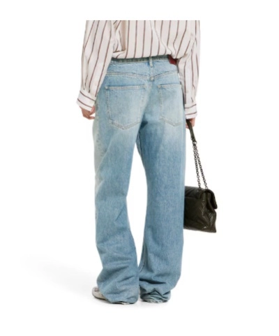 Gucci Light Wash Denim Jeans - Light Blue