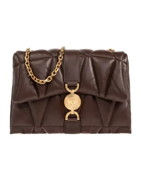 Versace Medusa Quilted Chain Shoulder Bag