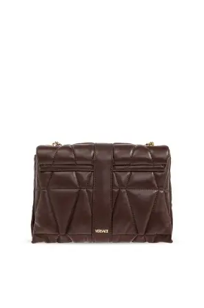 Versace Medusa Quilted Chain Shoulder Bag