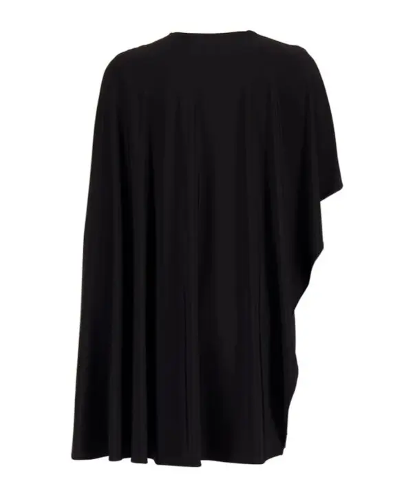 Stella McCartney Asymmetrical Cape Mini Dress