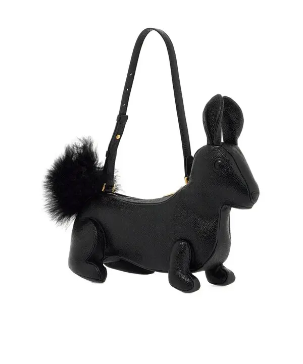 Thom Browne Squirrel-motif Zipped Shoulder Bag