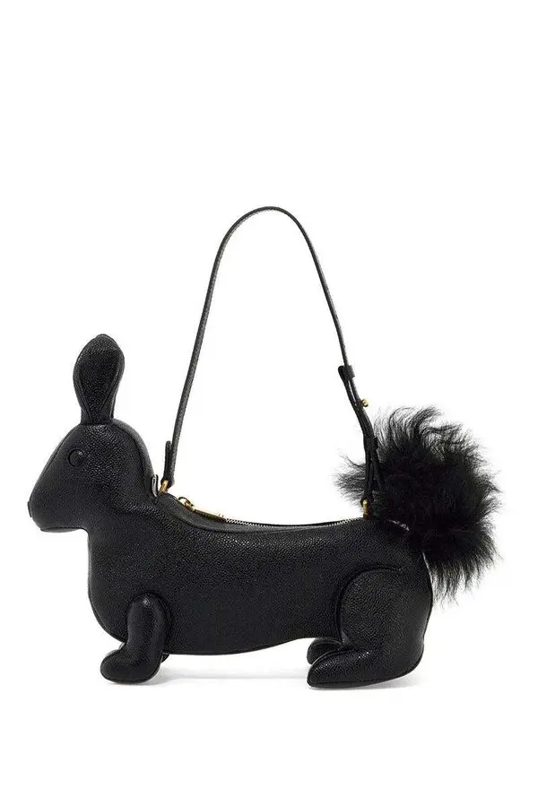 Thom Browne Squirrel-motif Zipped Shoulder Bag