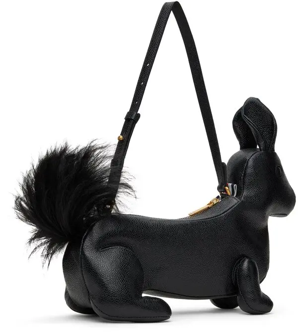 Thom Browne Squirrel-motif Zipped Shoulder Bag