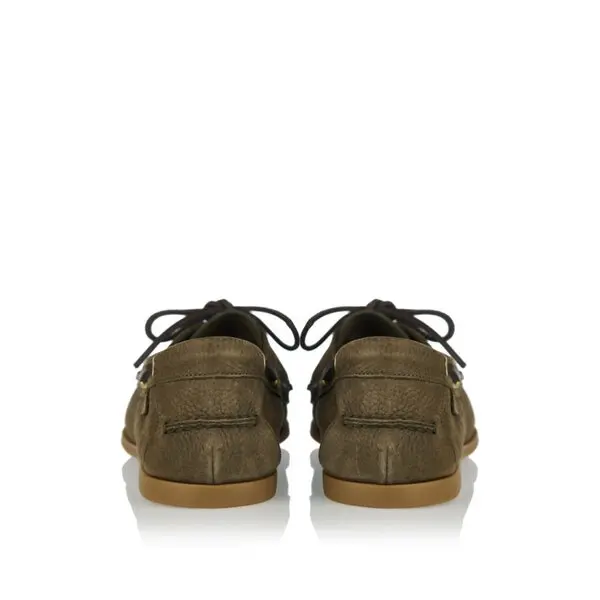TOM FORD Round-toe Lace-up Boat Loafers