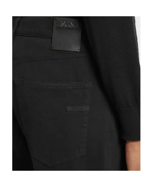 Zegna Slim-cut Leg Jeans - Black