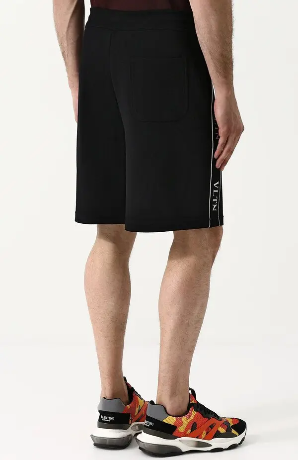 Valentino Garavani Vltn Side Striped Sports Shorts