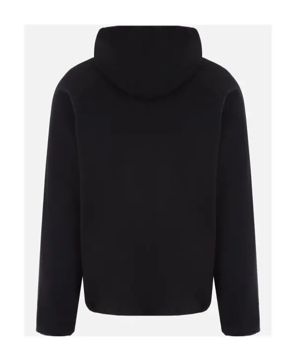 Dolce & Gabbana Logo Plaque Zip-up Hooded Jacket