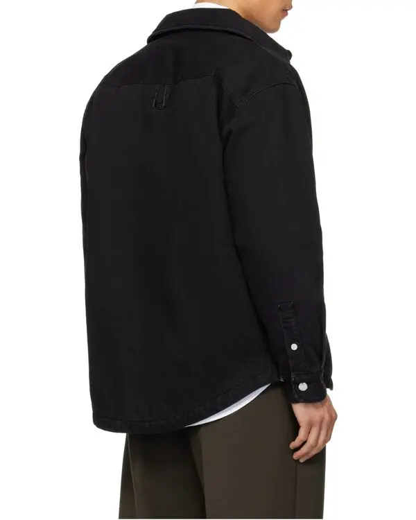 Jacquemus Denim Button-up Shirt - Black