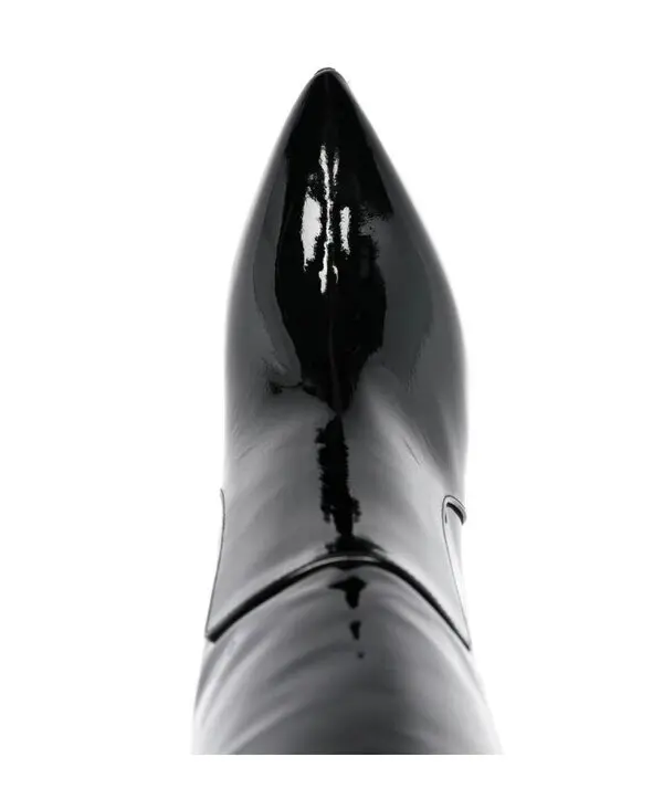 Paris Texas Pointed Toe Stiletto Knee High Boots
