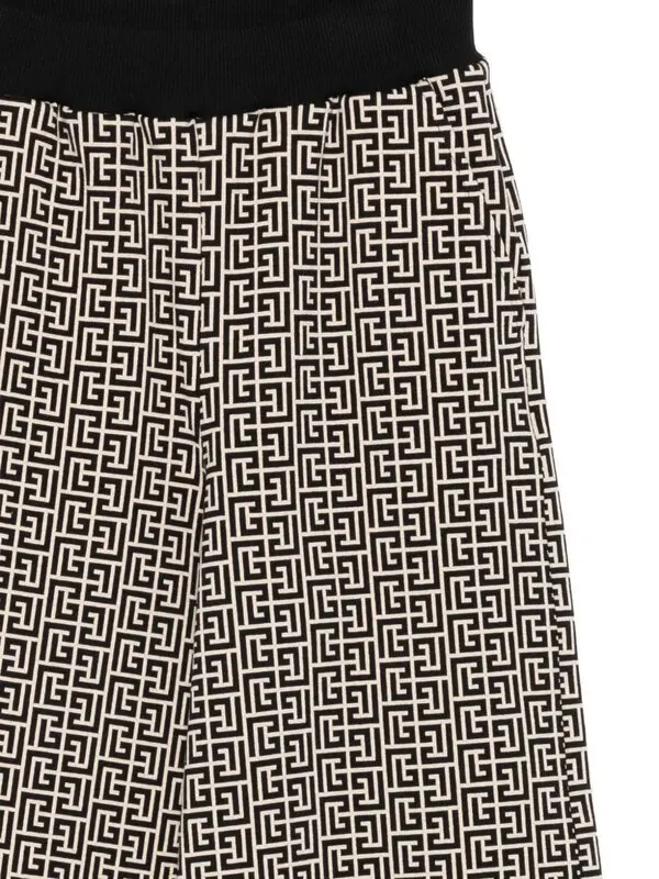 Balmain Monogram Labyrinth Trousers
