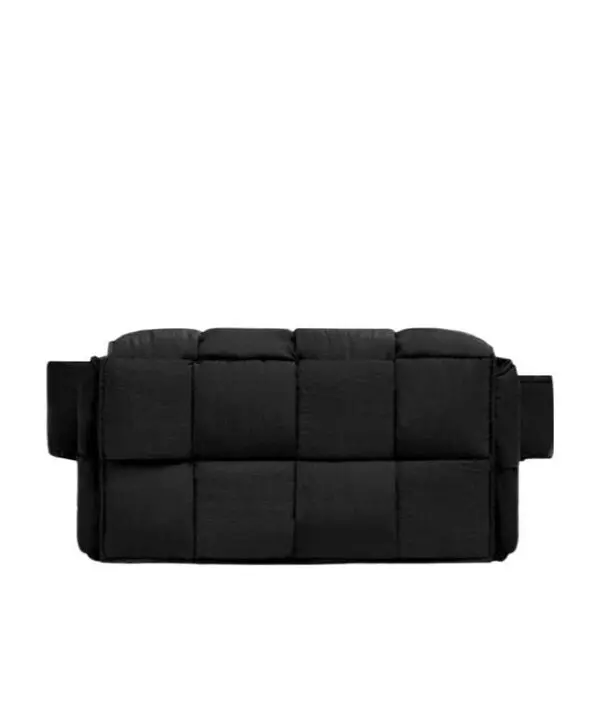 Bottega Veneta Padded Tech Cassette Mini Belt Bag - Black