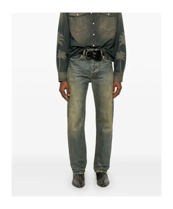PURPLE BRAND Belt-loop Jeans