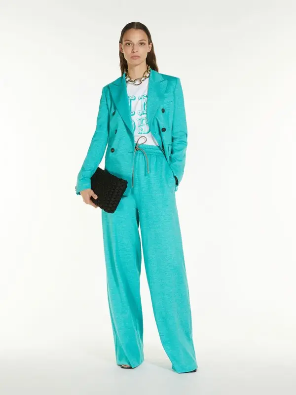 Max Mara Double-breasted Blazer - Green