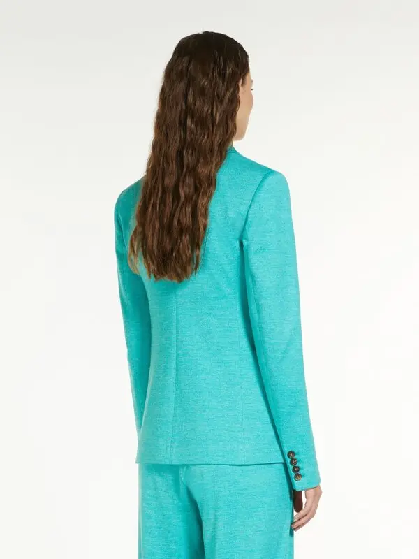 Max Mara Double-breasted Blazer - Green
