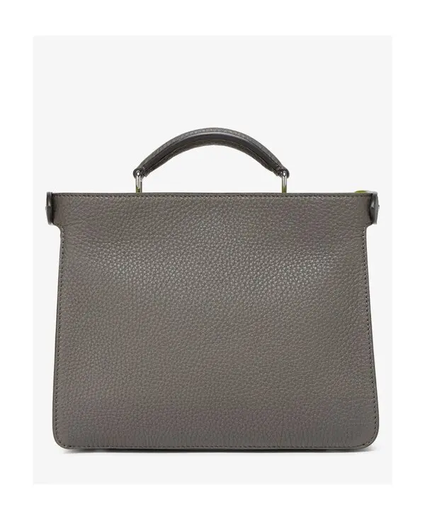 Fendi Peekaboo Iseeu Mini Messenger Bag - Gray