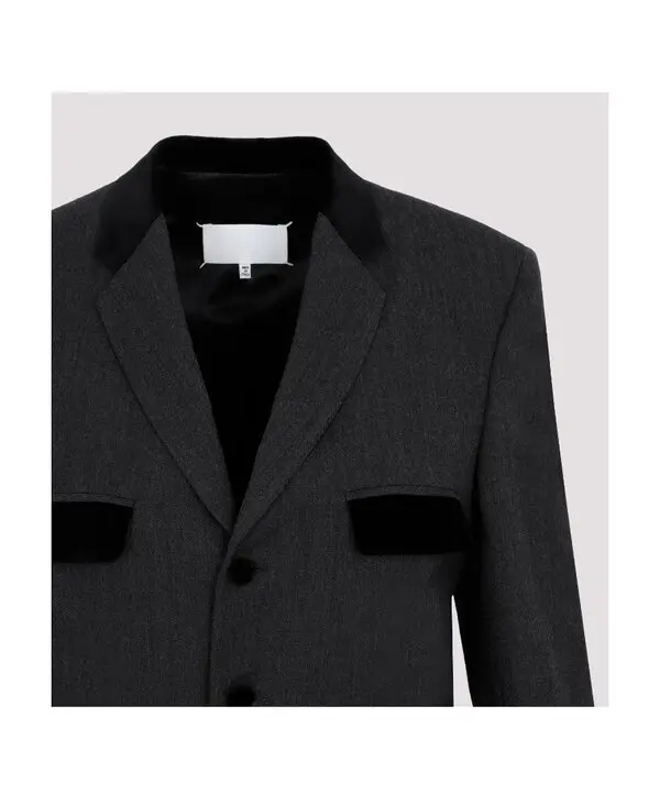 MAISON MARGIELA Single-breasted Wool Coat