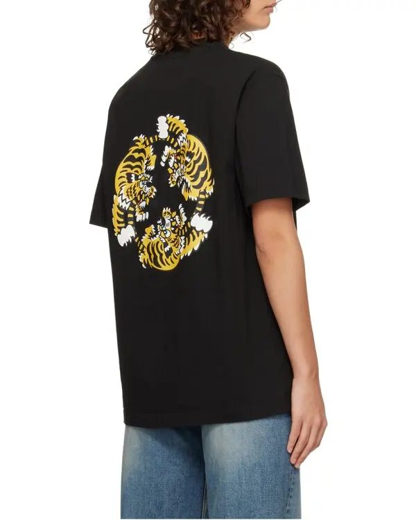 Kenzo Logo Detailed Crewneck T-shirt