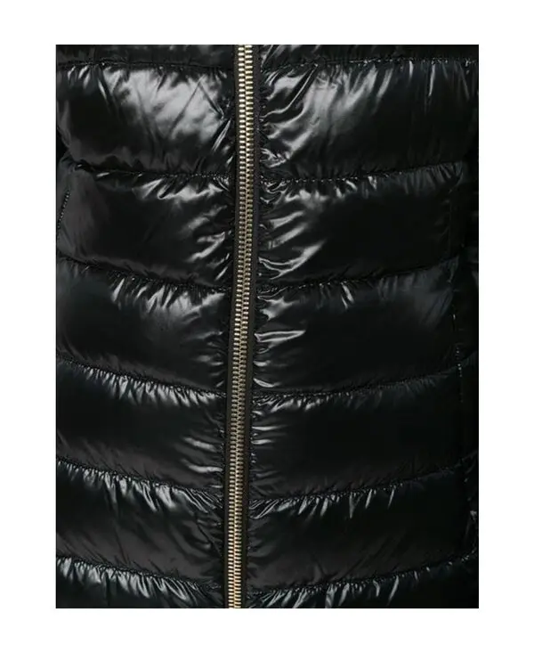 Herno Elisa Down-padded Coat With Fur Trim - Black