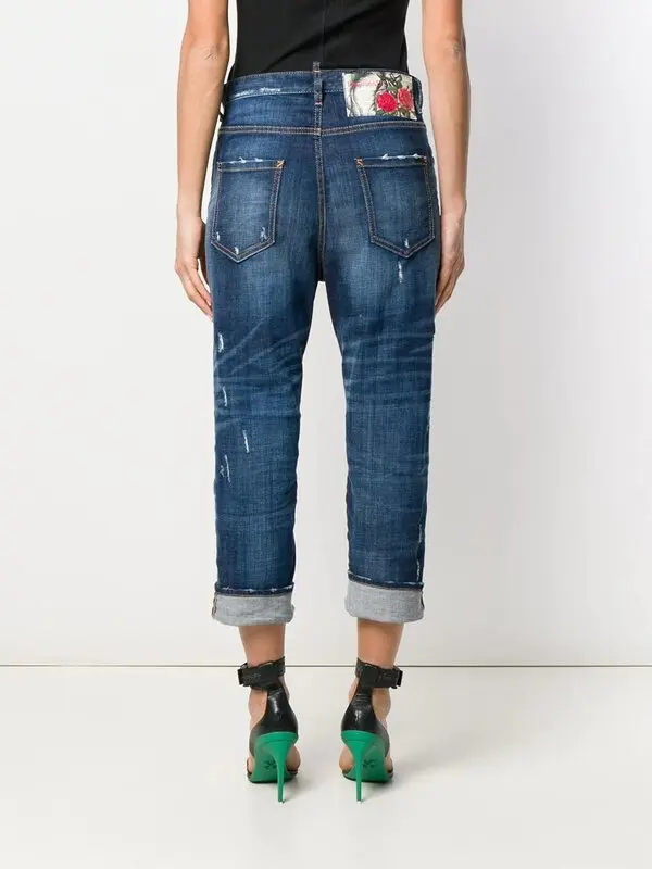 Dsquared2 Logo Detail Jeans