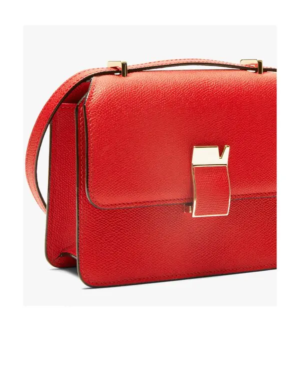 VALEXTRA Nolo Mini Crossbody Bag - Red