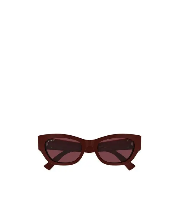 Gucci Low Nose Bridge Fit Sunglasses - Brown