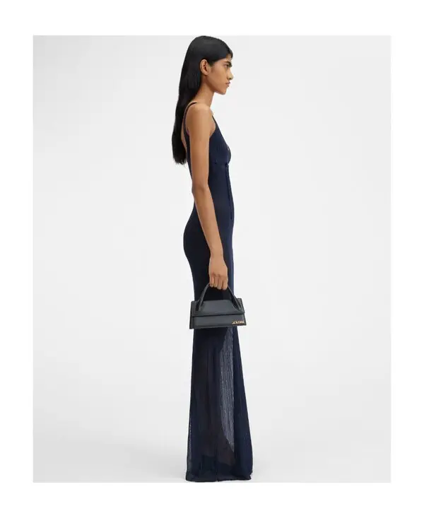 Jacquemus Belted Long Knit Dress