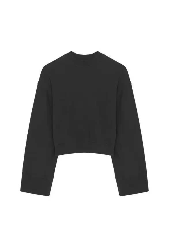 THE FRANKIE SHOP Talia Sweatshirt - Black