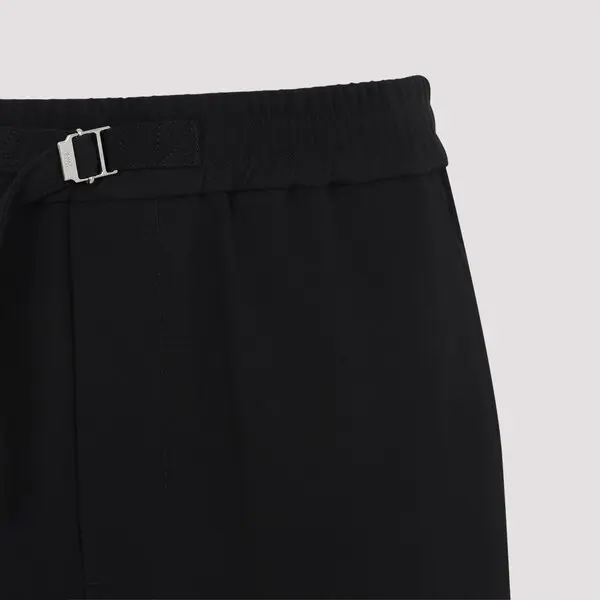AMI Paris Knee-length Belted Waist Shorts