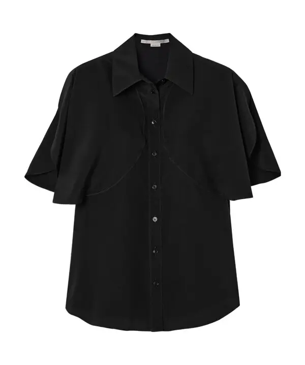 Stella McCartney Silk Ruffle Detail Shirt