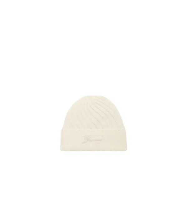 Jacquemus The Tourni Knit Beanie - Off White