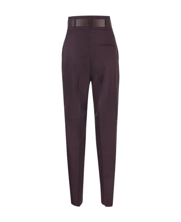 Max Mara Logo Casual Pants