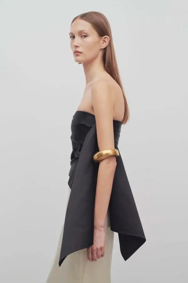 THE ROW Draped Asymmetrical Top