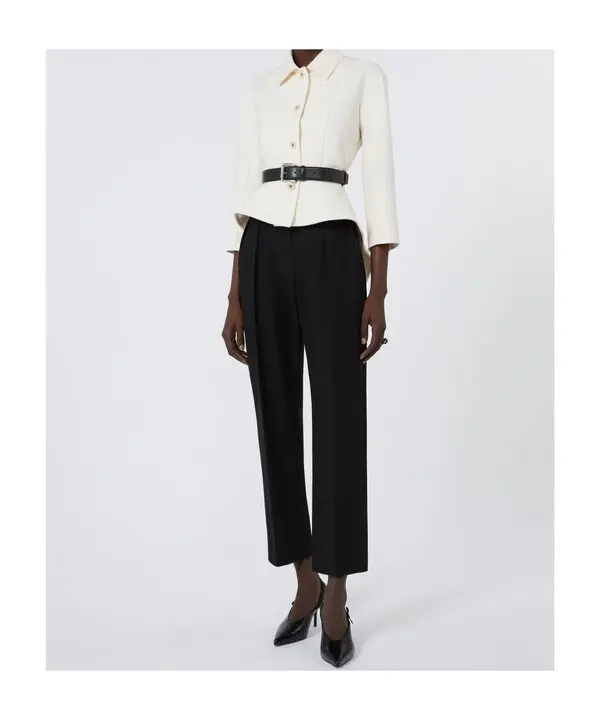 Max Mara Bonded Sable Jacket