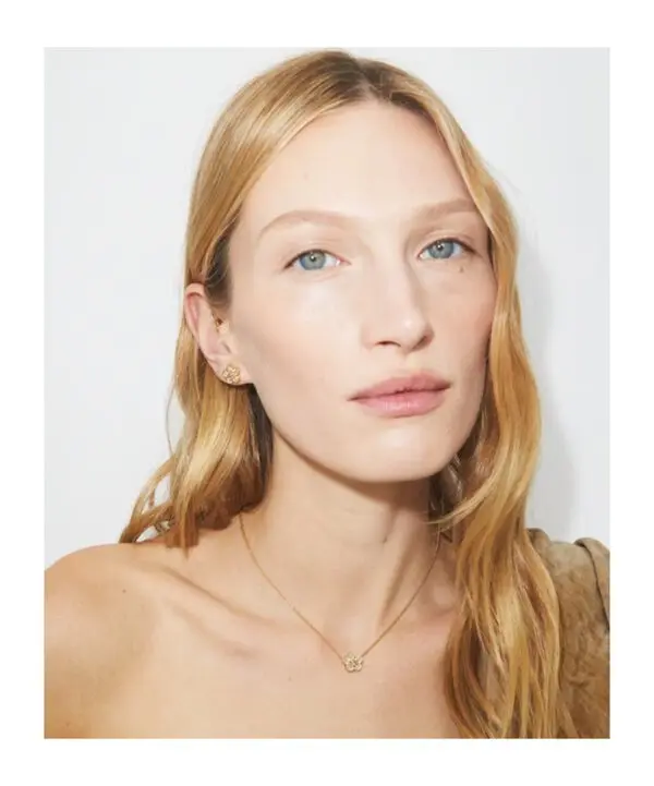 Tory Burch Forget Me Not Pendant Necklace